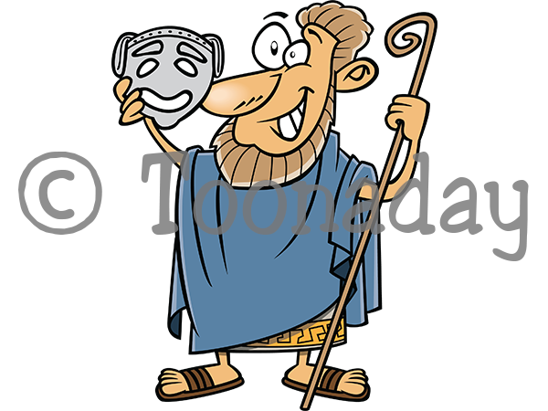 Greek Actor 2 - Toonaday Greek Actor 2