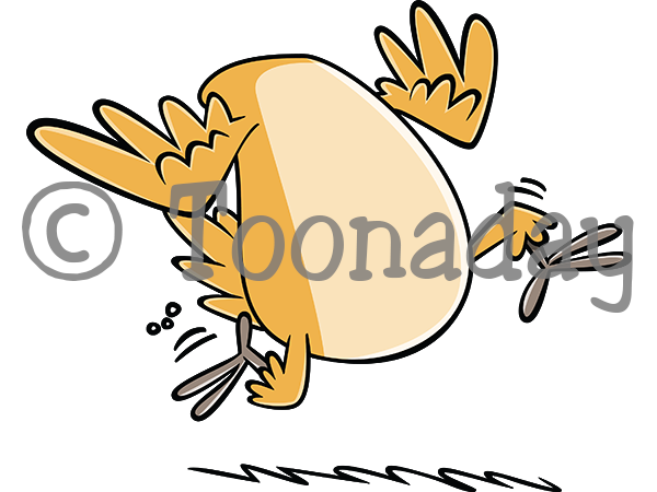 Headless Chicken - Toonaday Headless Chicken