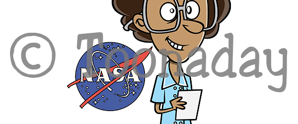 Katherine Johnson - Toonaday Katherine Johnson